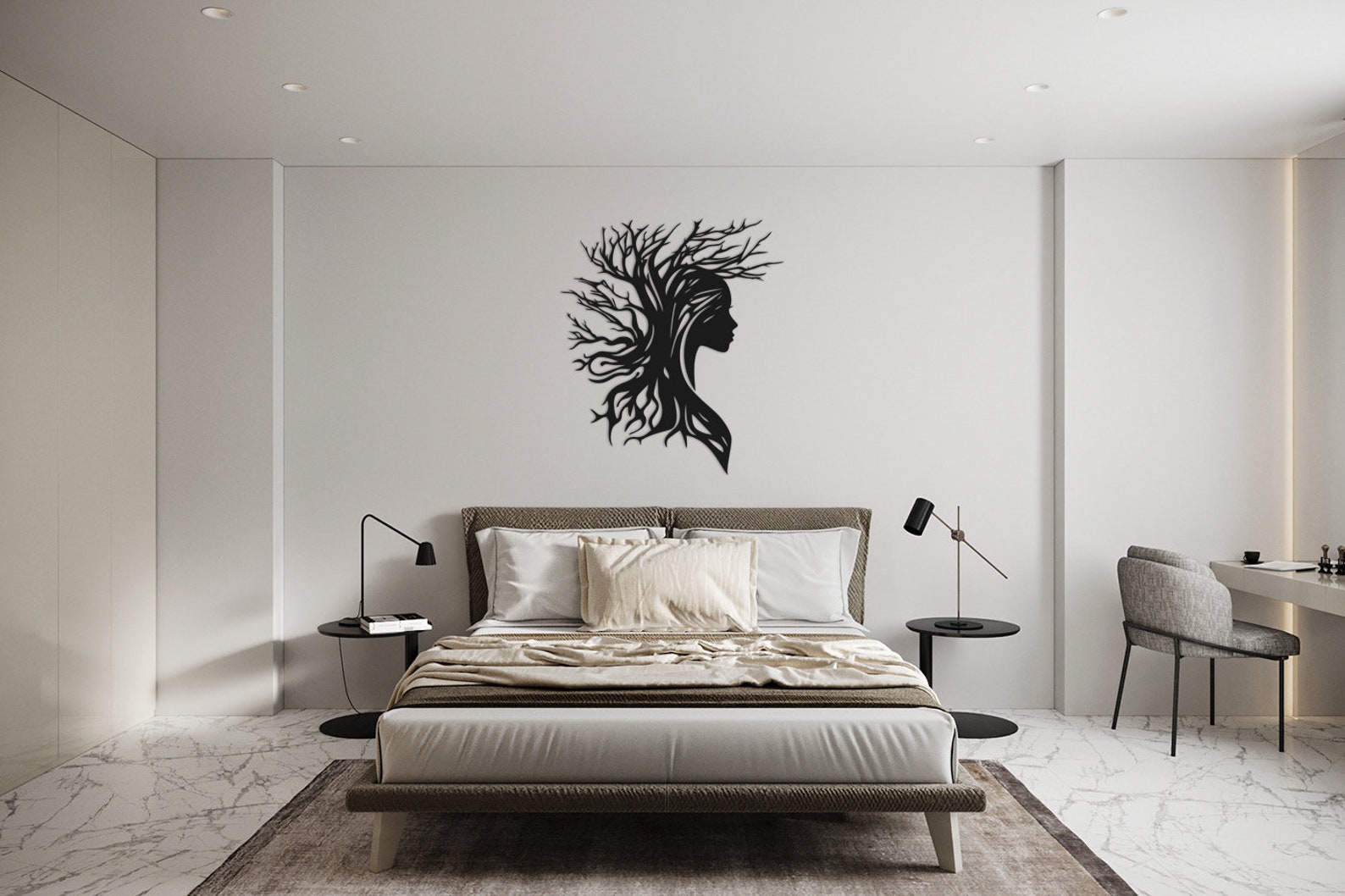 Woman Tree | Tree of Life | SVG, DXF, AI Digital Vector Files for ...