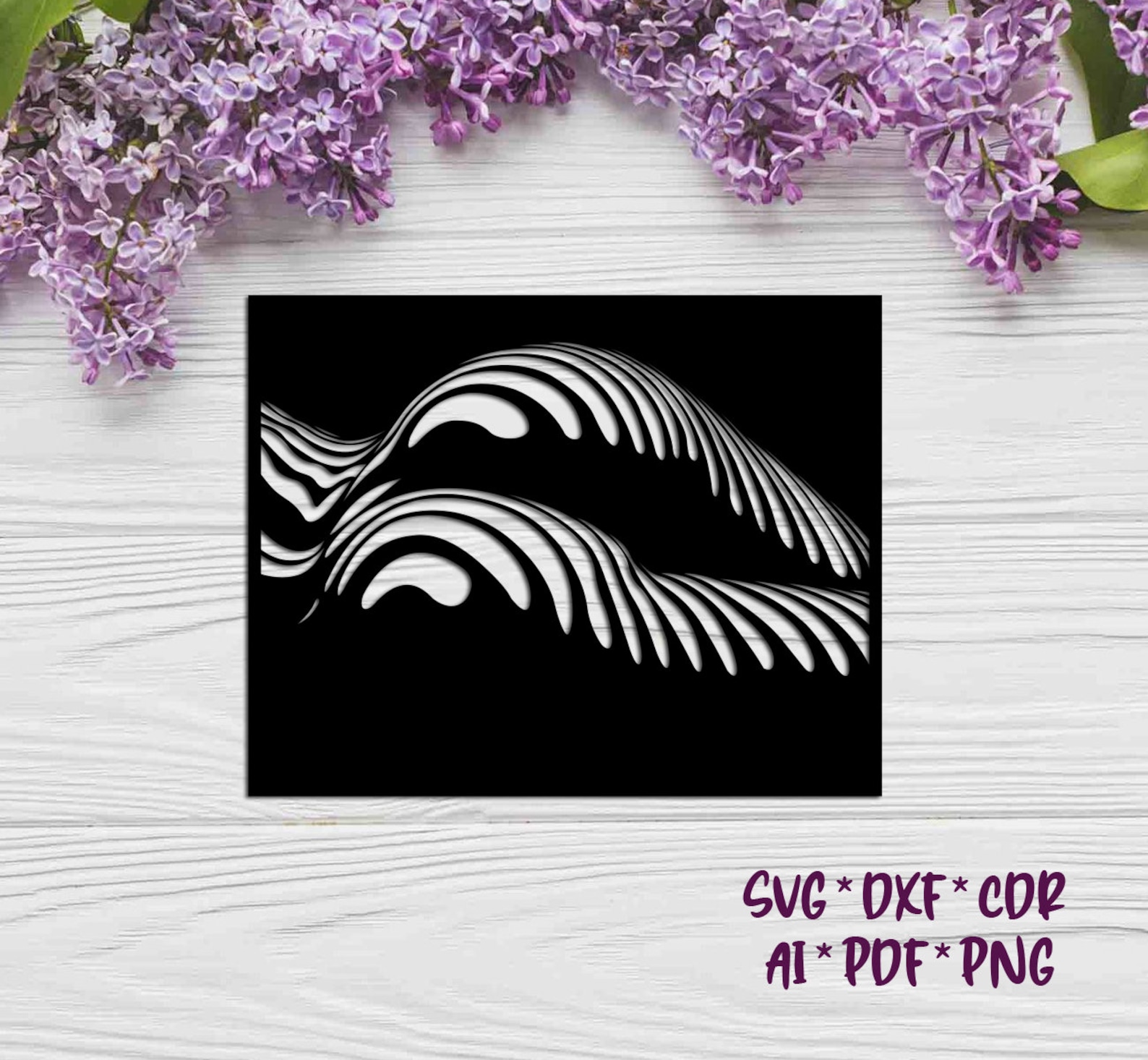 Woman Booty Panel Blinds SVG DXF AI Digital Vector - Etsy