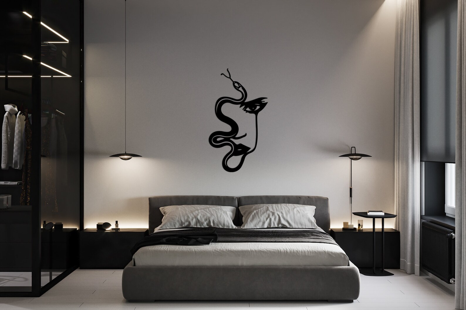 Snake Face SVG DXF AI Digital Vector Design for Plasma and - Etsy