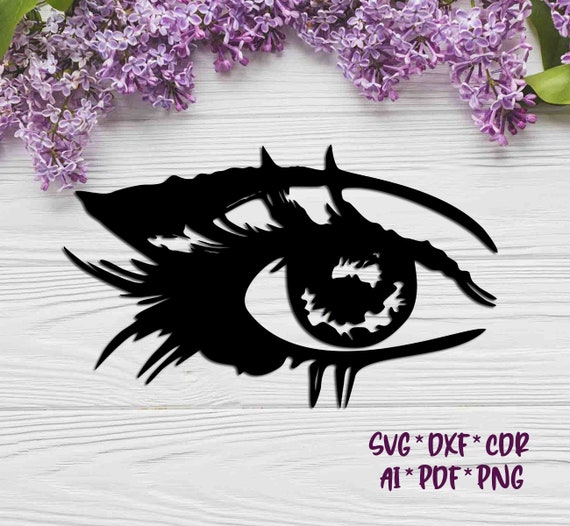 Eye SVG DXF AI Digital Vector Design for Plasma and Laser | Etsy