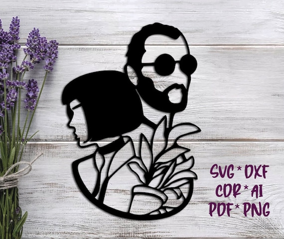 Leon and Matilda SVG DXF AI Digital Vector Design for | Etsy Australia