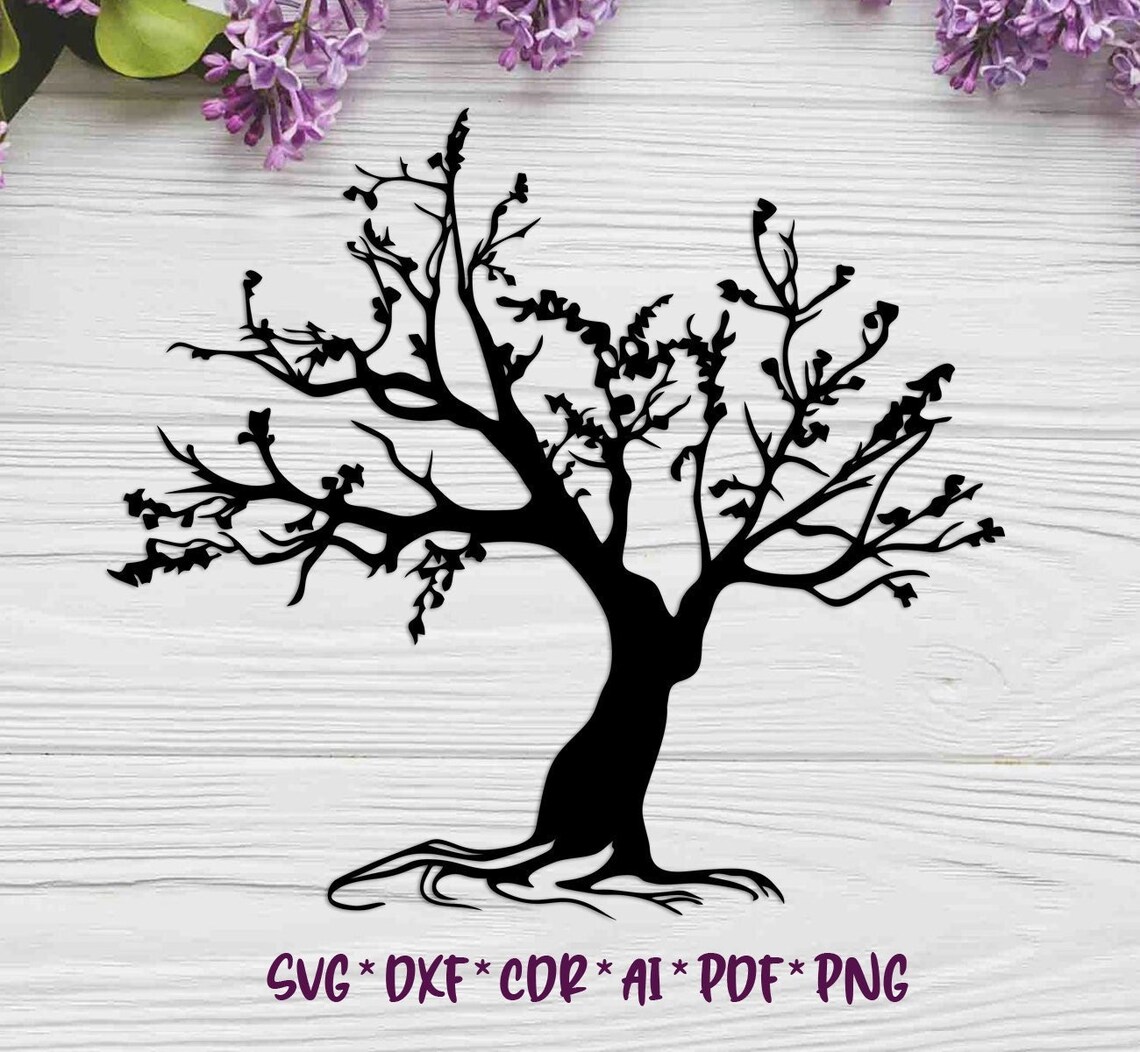 Big Tree SVG DXF AI Digital Vector Design for Plasma and - Etsy