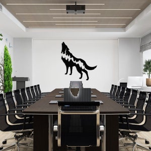 Wolf | Trees | Mountains | SVG, DXF, AI Digital Vector Design for ...
