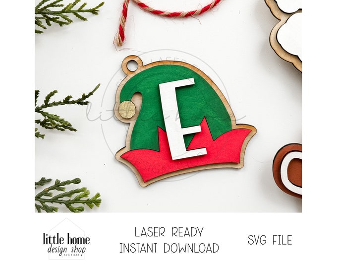 Elf Suit Christmas Gift Tags, Santa's Little Helper Kid's Holiday Gift ...