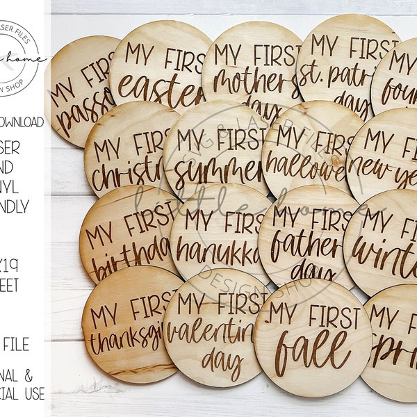 Baby First Holiday Signs Svg - Etsy