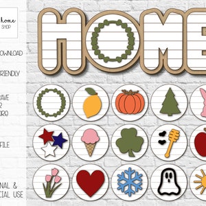 Interchangeable Home Sign Svg, Interchangeable Welcome Sign Svg ...