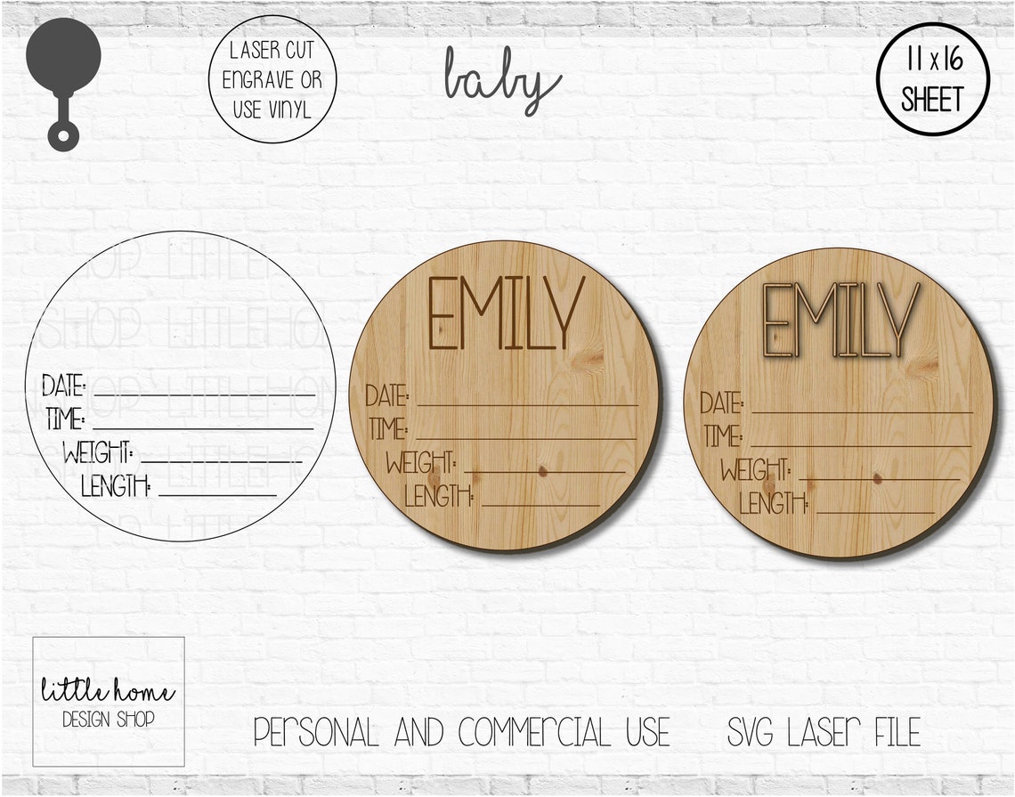 Personalized Baby Stat Sign Svg Baby Stat Svg Birth Stat - Etsy