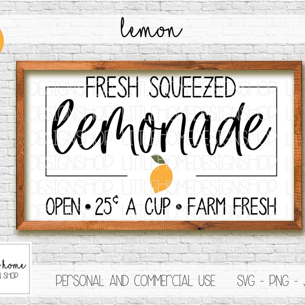 Lemonade Stand Sign - Etsy