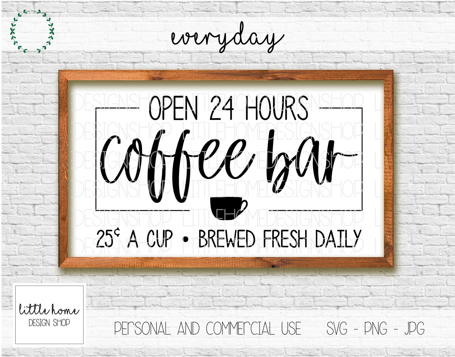 Coffee Bar Decor Svg Coffee Bar Cut File Coffee Sign Svg - Etsy
