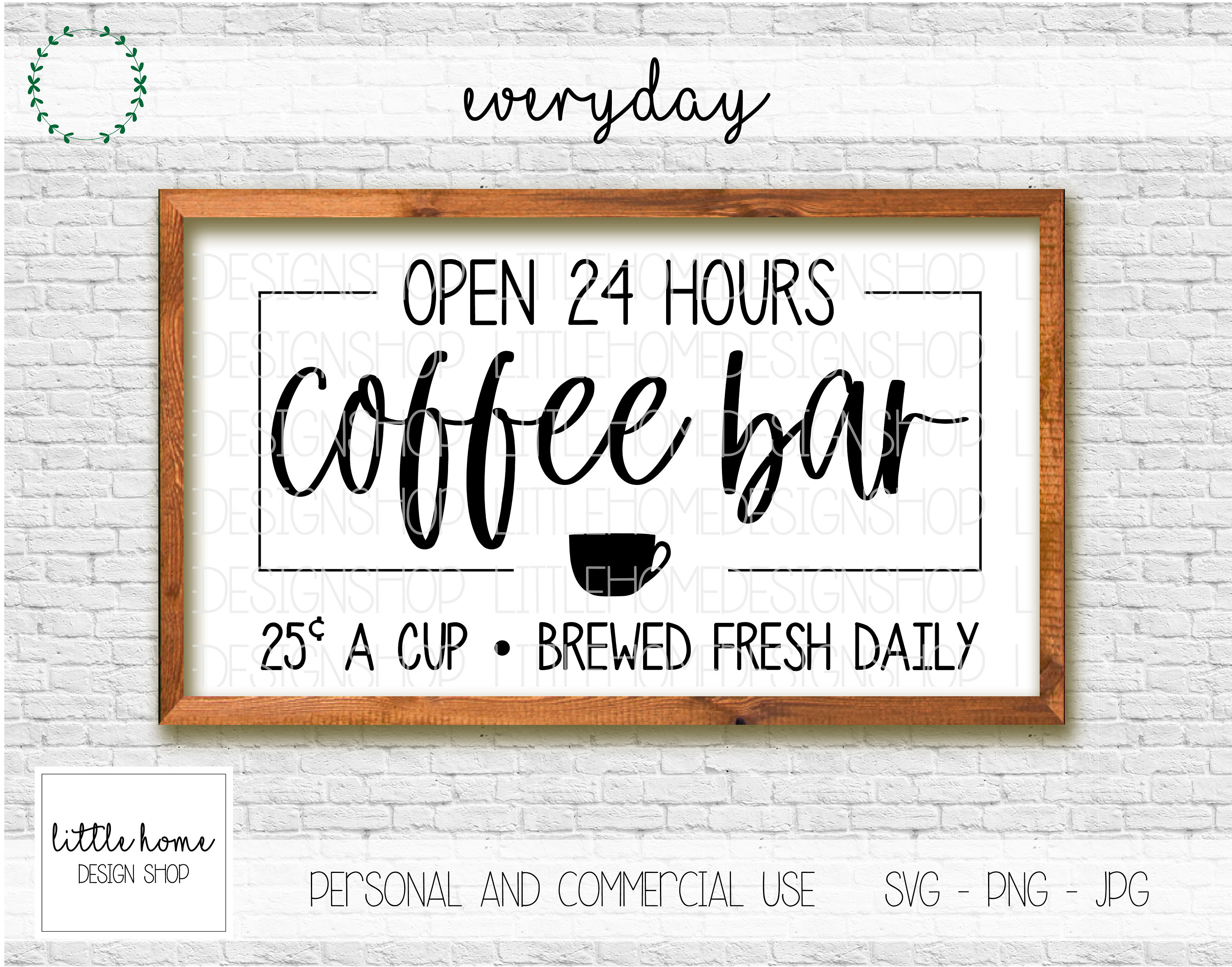 Coffee Bar Decor Svg Coffee Bar Cut File Coffee Sign Svg - Etsy