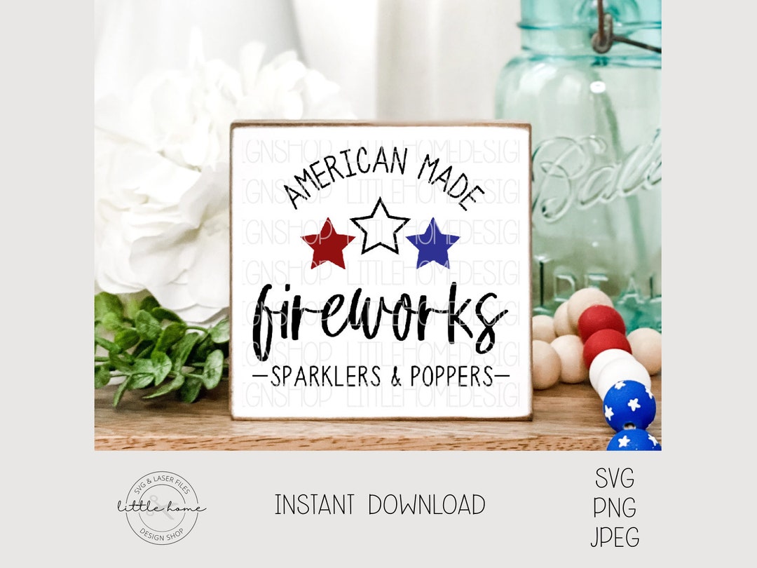 Firework Stand Svg, Uncle Sams Fireworks Svg, 4th of July Svg, Fourth ...