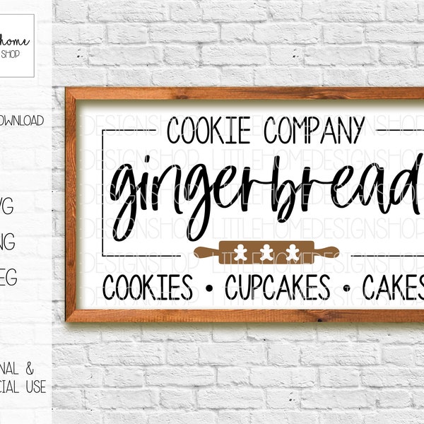 Gingerbread Sign - Etsy