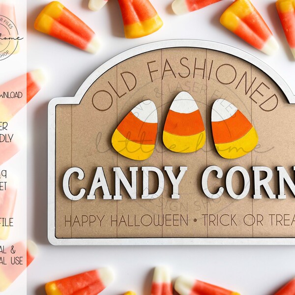 Candy Corn Sign - Etsy
