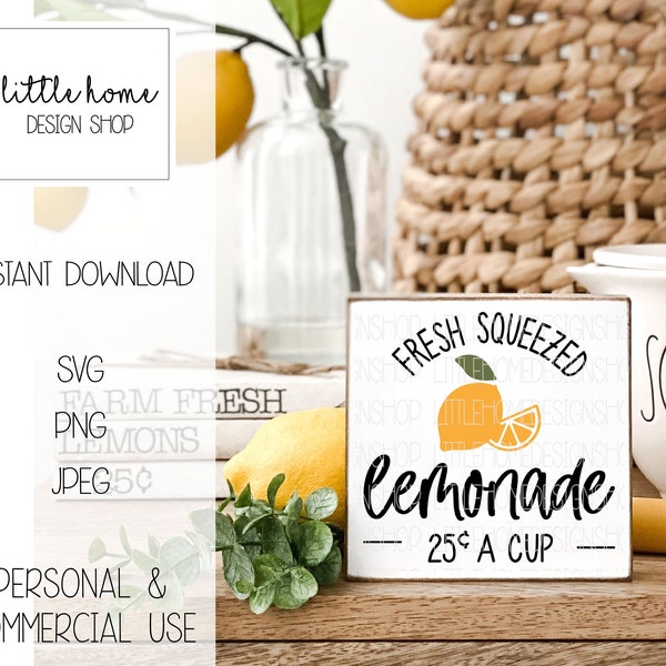 Fresh Lemonade Svg - Etsy