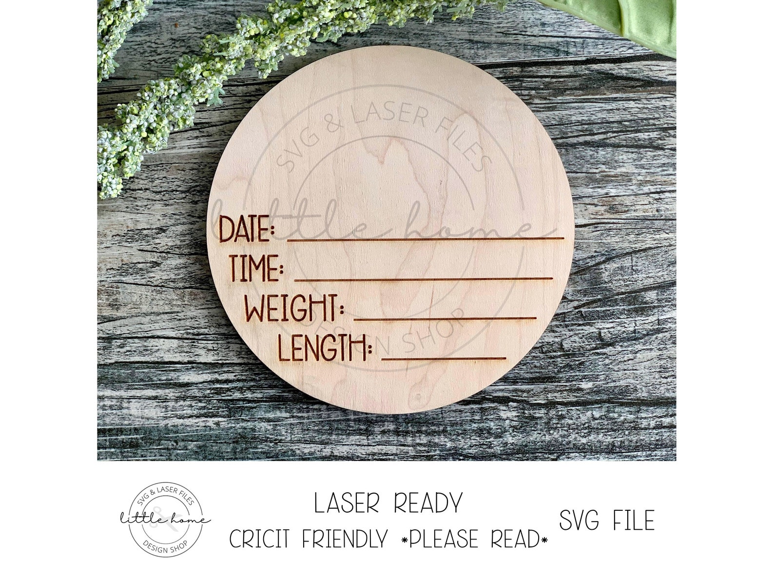 Personalized Baby Stat Sign Svg, Baby Stat Svg, Birth Stat Sign Svg ...