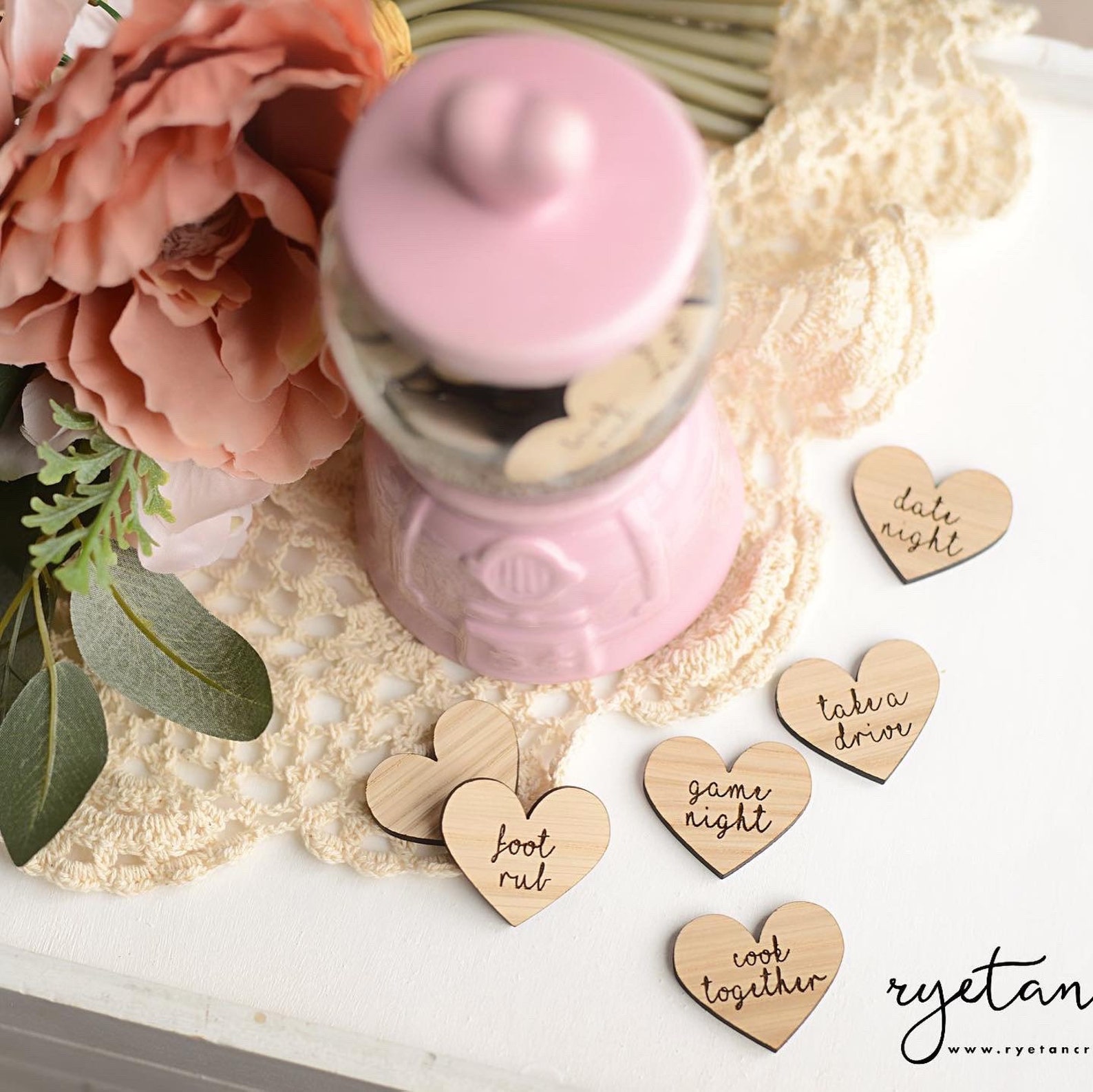 Valentine's Day Tokens Laser SVG, Date Night Tokens File (digital ...
