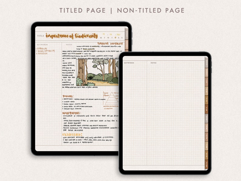 Digital Notebook | 60 Different Note-taking Templates | the Ultimate ...