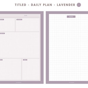 Digital Notepad | Daily Planning | 5 Colors Available | Goodnotes ...