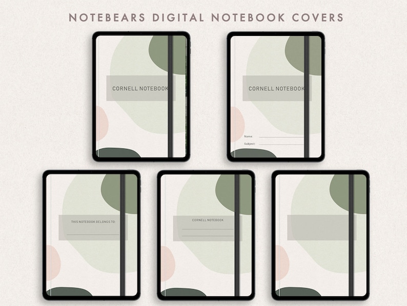 Digital Notebook | 60 Different Note-taking Templates | the Ultimate ...