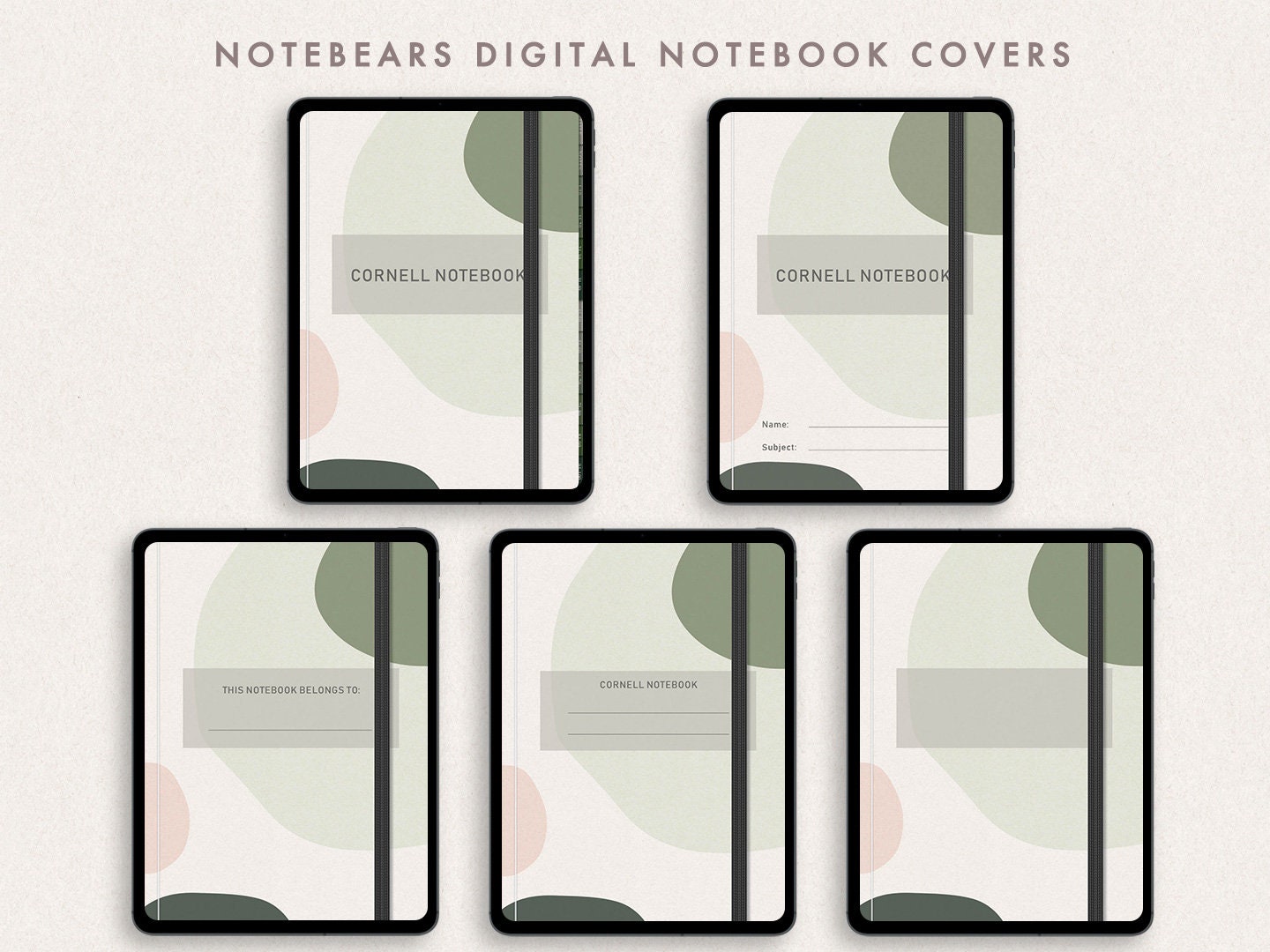 Digital Notebook | 60 Different Note-taking Templates | the Ultimate ...