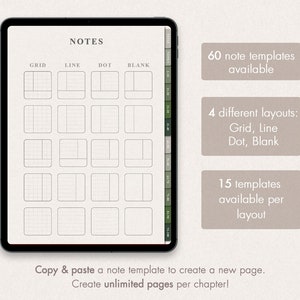 Digital Notebook | 60 Different Note-taking Templates | the Ultimate ...