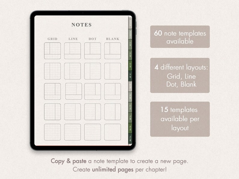 Digital Notebook | 60 Different Note-taking Templates | the Ultimate ...