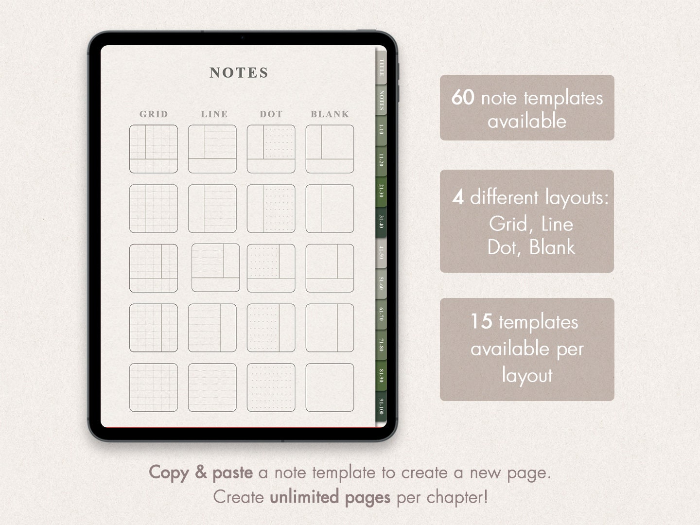 Digital Notebook | 60 Different Note-taking Templates | the Ultimate ...