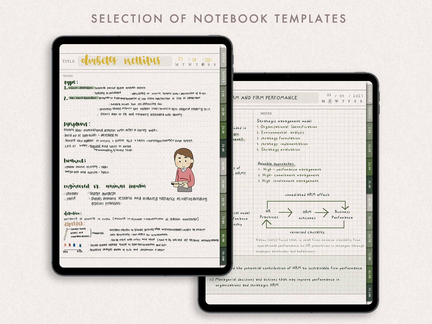 Digital Notebook | 60 Different Note-taking Templates | the Ultimate ...