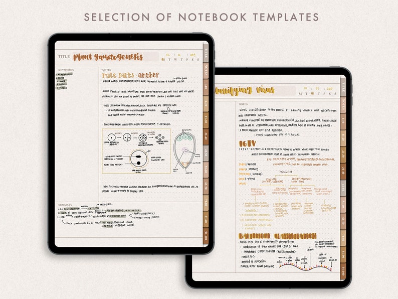 Digital Notebook | 60 Different Note-taking Templates | the Ultimate ...