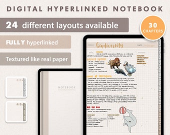 Digital Notebook 60 Different Note-taking Templates the Ultimate ...