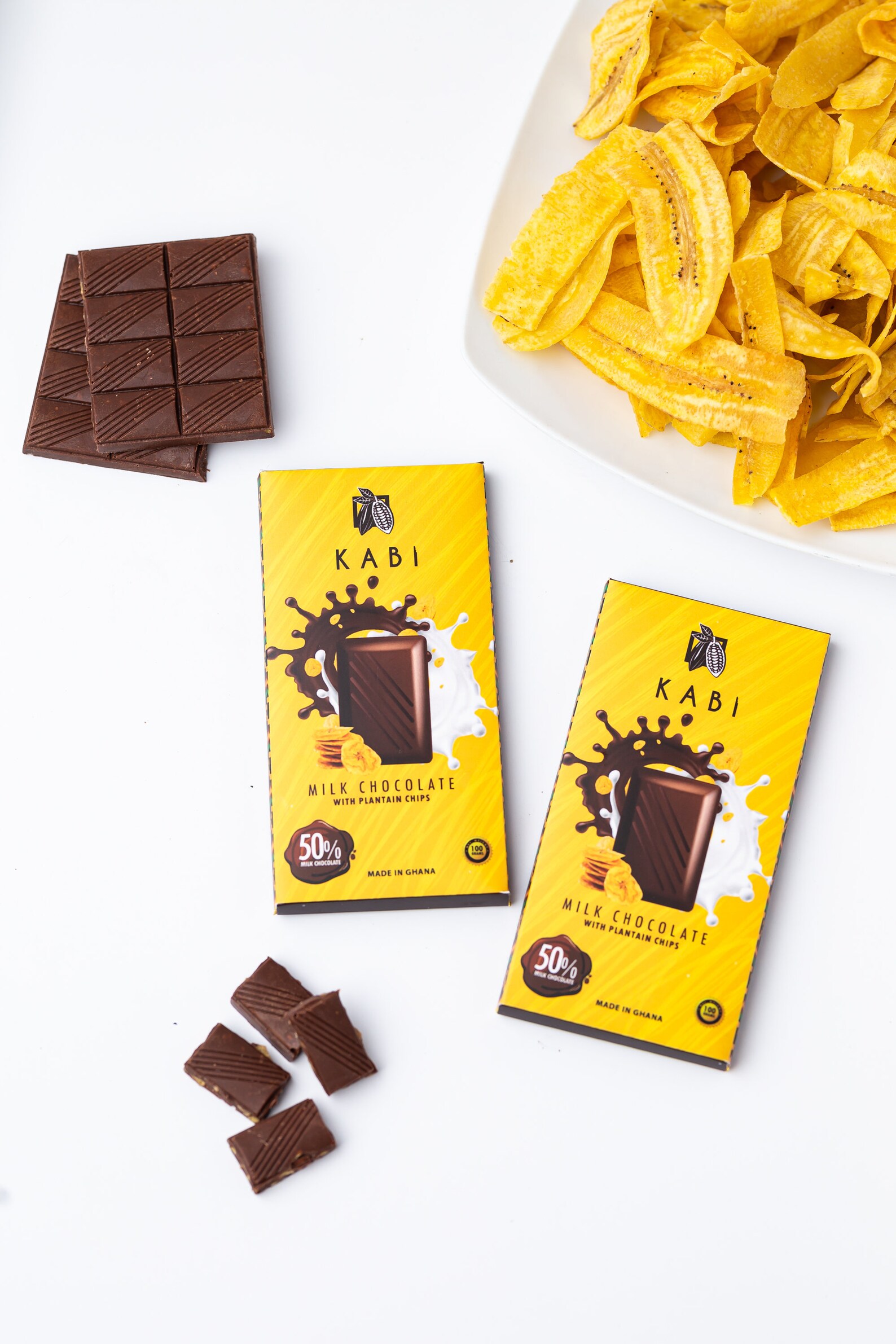 Pack of 3 50gms Custom Premium Kabi Chocolates Made in Ghana, Chocolate ...