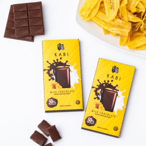 Pack of 3 50gms Custom Premium Kabi Chocolates Made in Ghana, Chocolate ...
