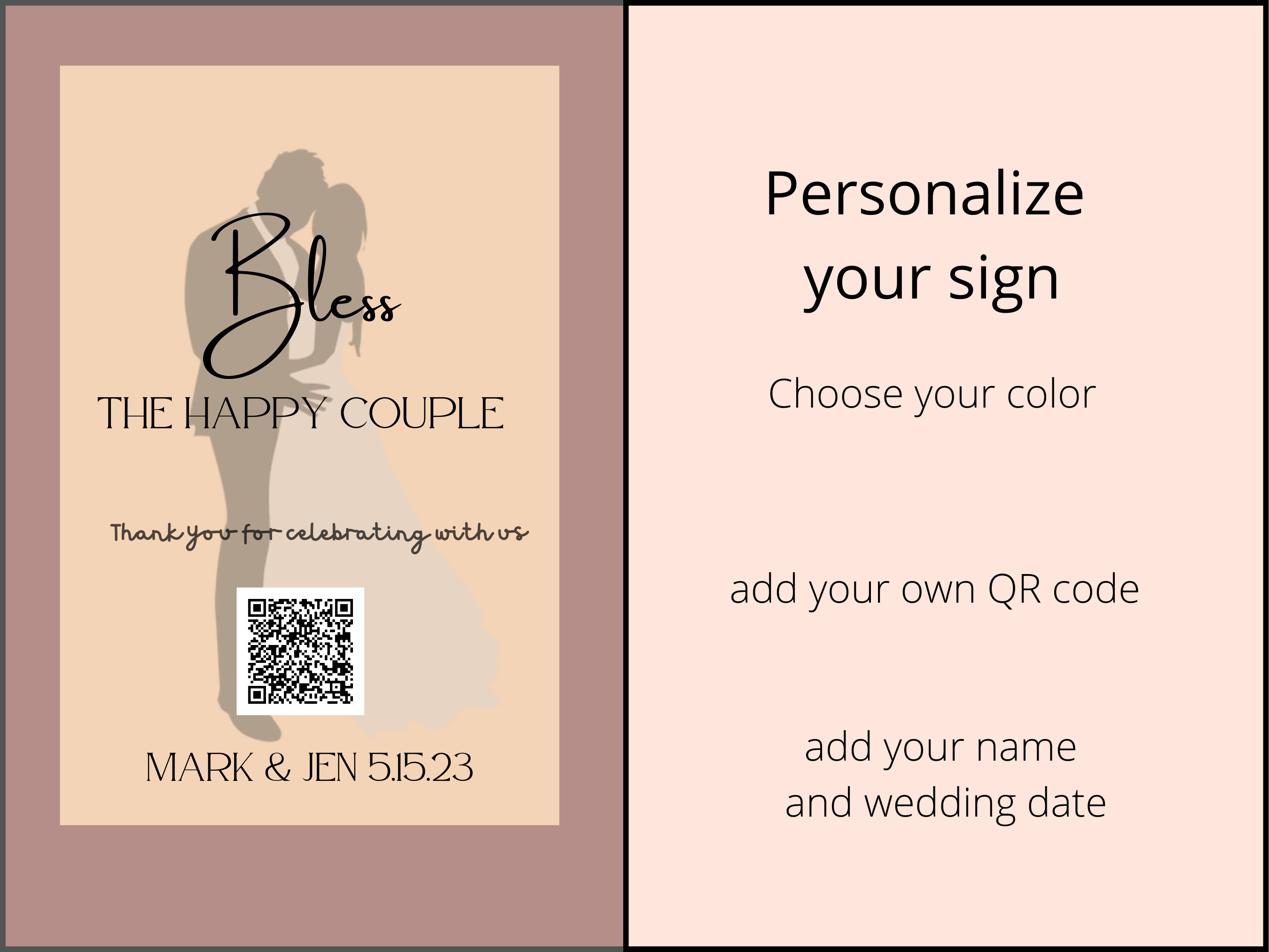 Wedding Money Dance QR Code Bracelet QR Code Wedding Dance - Etsy