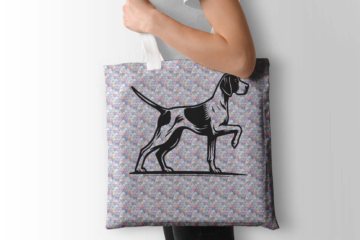 English Pointer in Pointing Stance SVG PNG Clipart Dog Mom Commercial ...