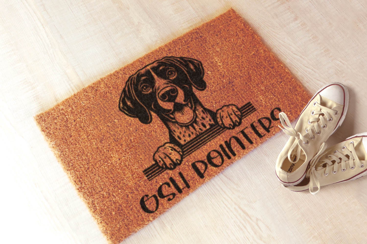 German Shorthaired Pointer Peeking SVG PNG Clipart Shorthair Mom ...