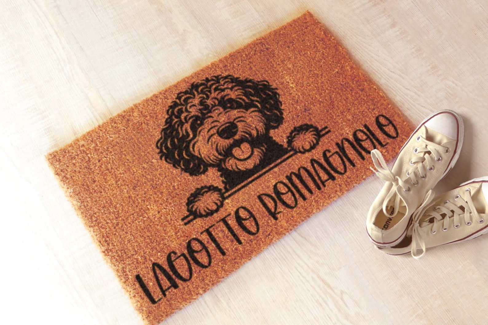 Lagotto Romagnolo Peeking SVG PNG Clipart Lagotto Mom Commercial Use ...