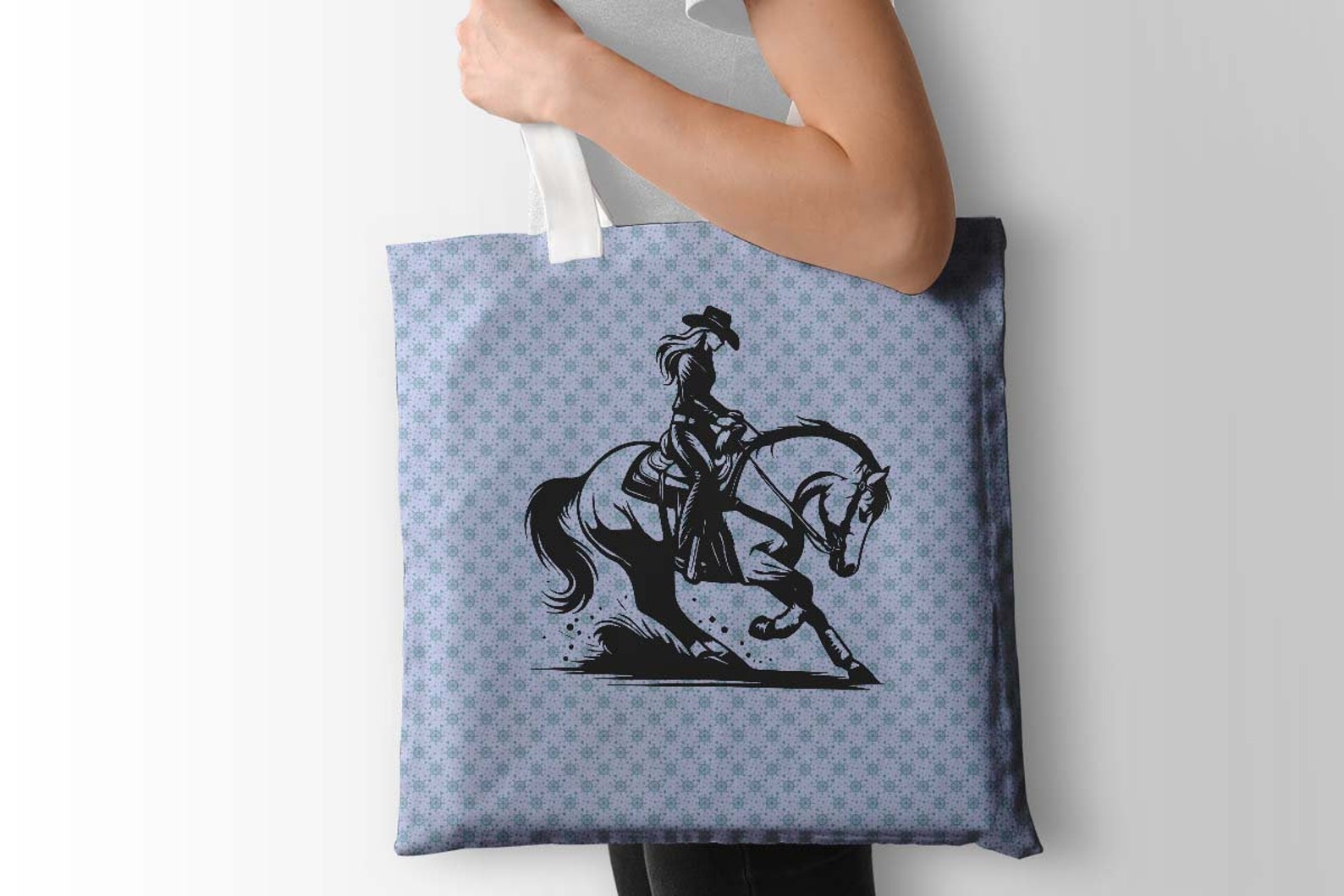 Reining Sliding Stop Female Rider Horse Western SVG PNG Clipart Reiner ...