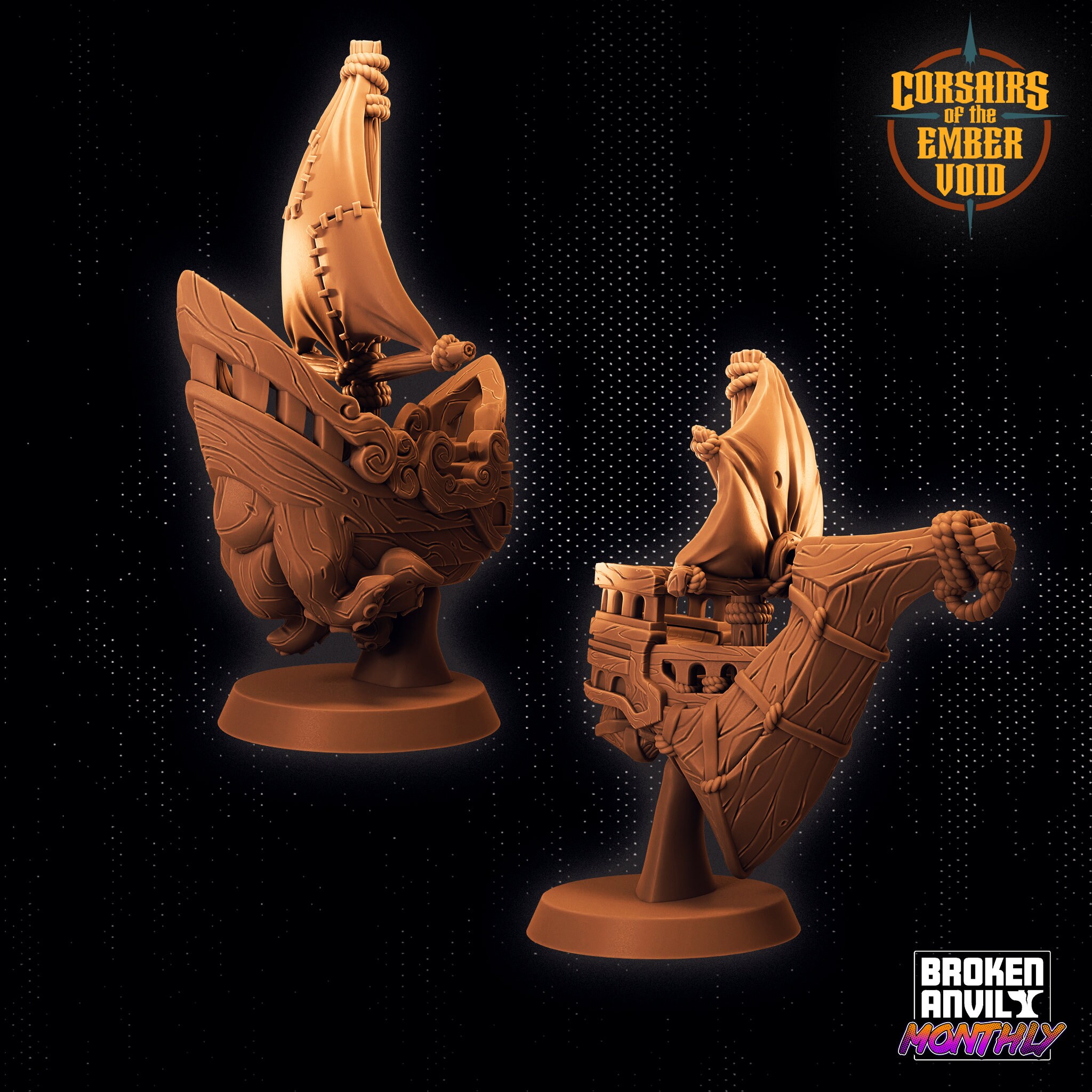 Spelljammer Ship Mini - Etsy