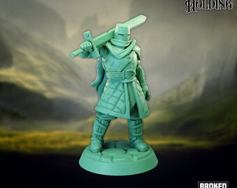 Dnd Guard Miniature - Etsy