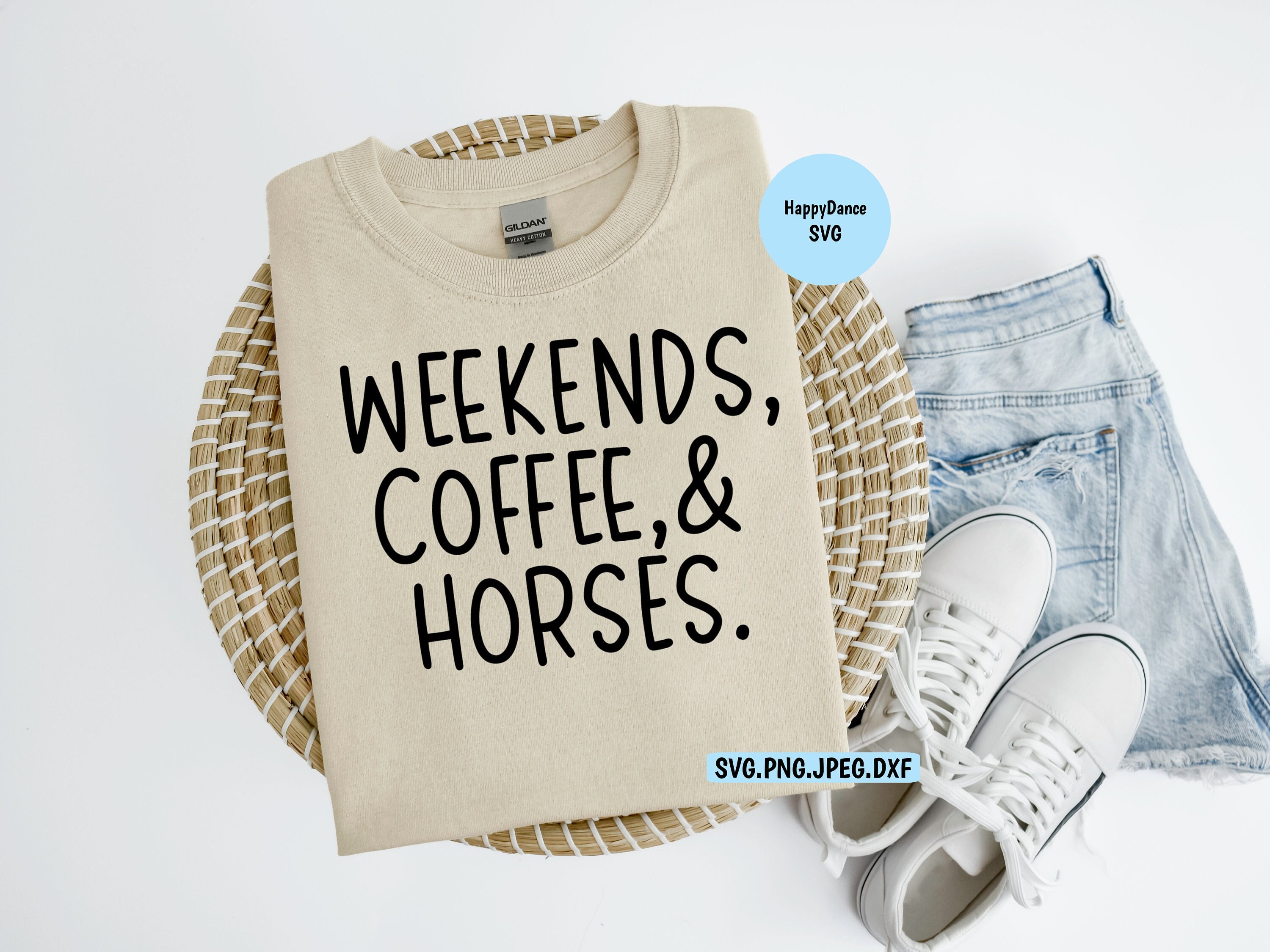Horses | Weekends, Coffee, and Horses. SVG Digital Download-svg, Jpeg ...