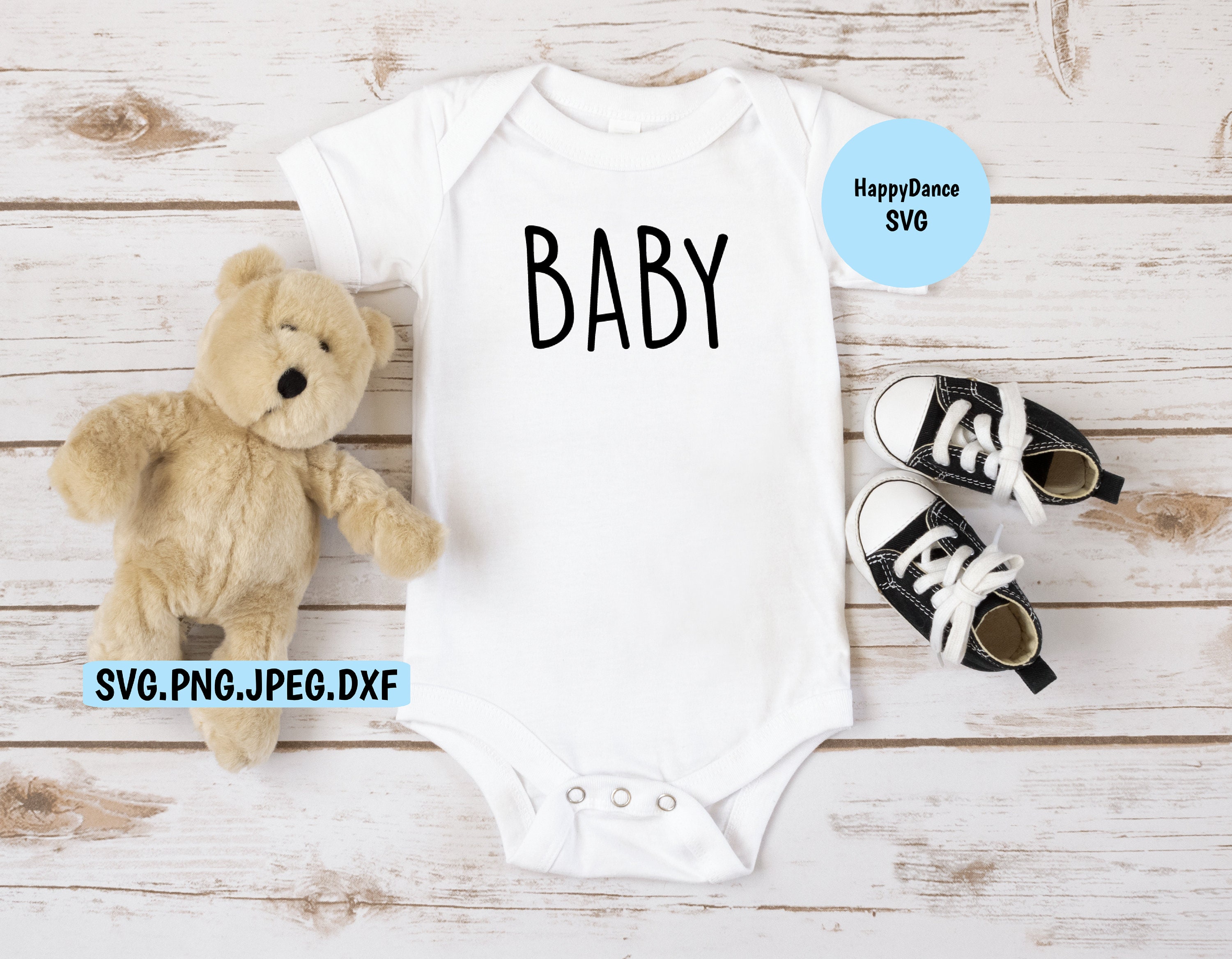 BABY SVG Digital Download-includes Svg, Jpeg, Dxf, and Png File Formats ...