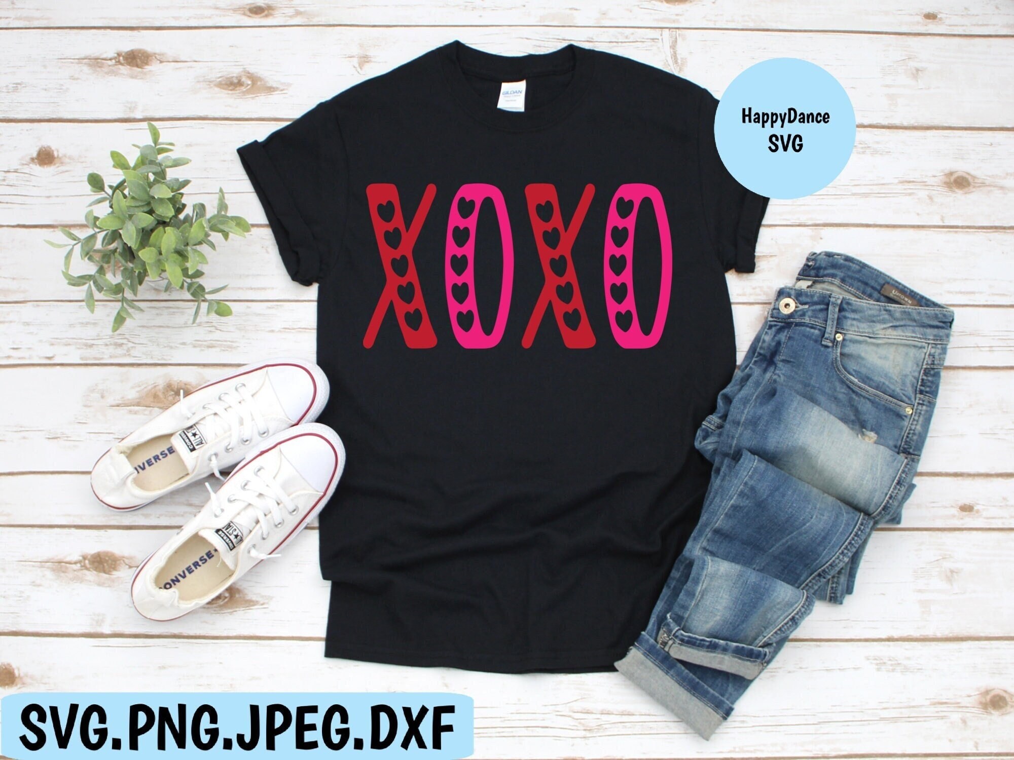 XOXO SVG Digital Download for Cricut-includes SVG, Png, Dxf and Jpeg ...