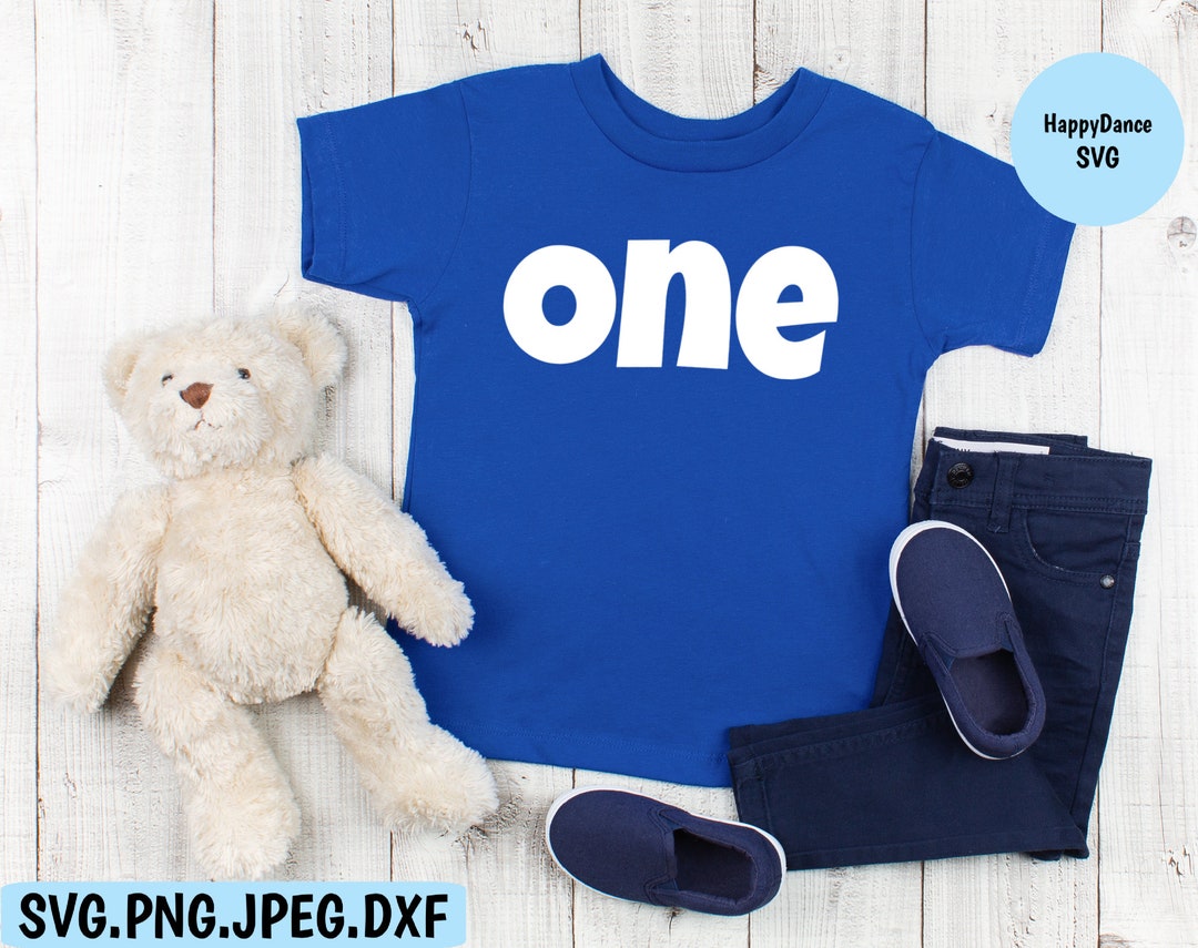 ONE SVG Digital Image Perfect for Shirts Cups Crafting Creating - Etsy