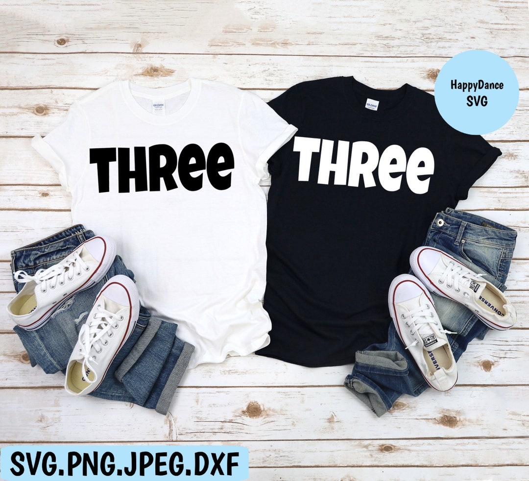 Three SVG File to Make Shirts Crafts on Cricut JPEG PNG Digital ...