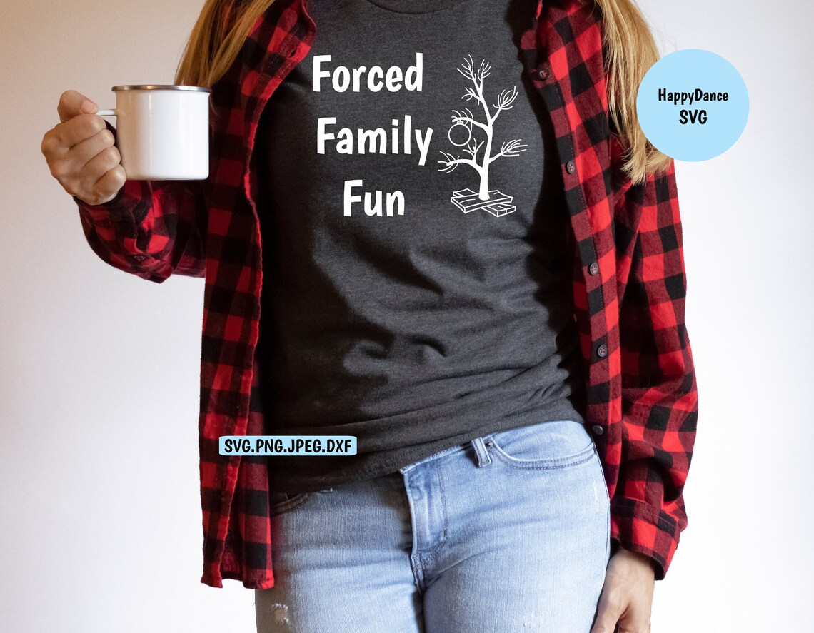 Forced Family Fun SVG Digital Download-svg, Jpeg, Dxf, Png Holidays ...