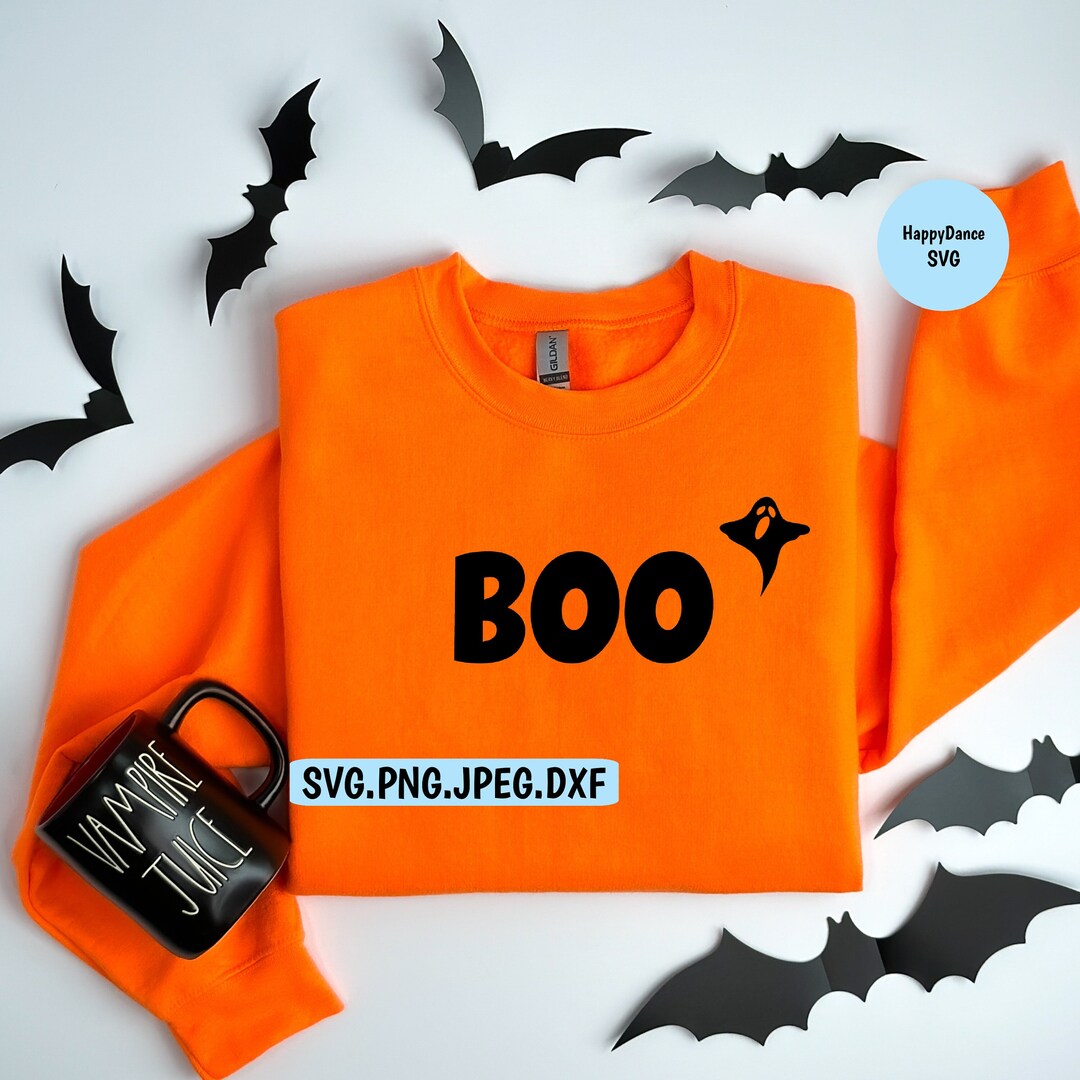 Boo SVG Digital Download-includes Svg, Jpeg, Dxf, and Png File Formats ...