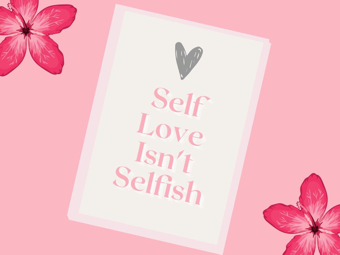 Self Love Poster Digital Download Self Love Printable Art - Etsy