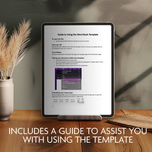 Professional 6x9 Microsoft Word Book Template for KDP and Ingramspark ...