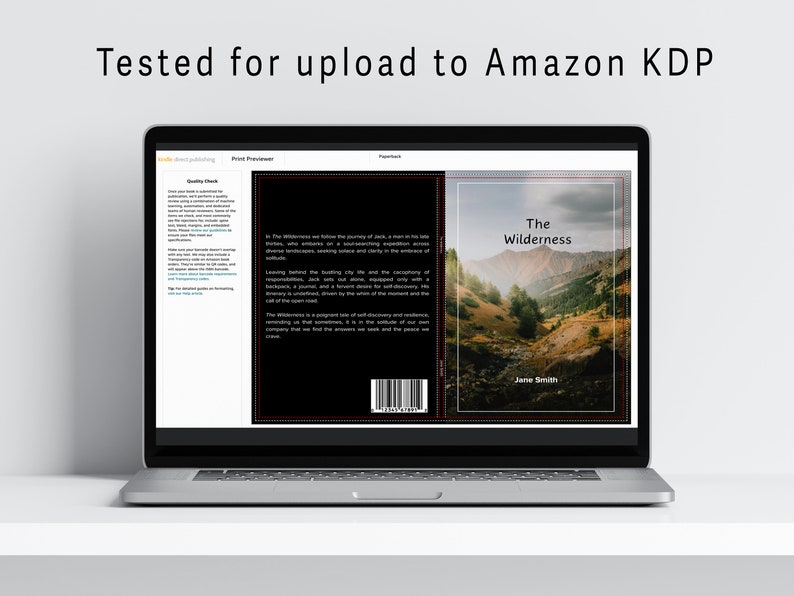 6x9 KDP Book Cover Template: Canva Editable Paperback - Etsy