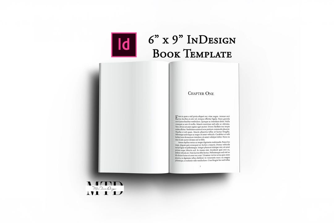 Classic Serif 6 X 9 Adobe Indesign Book Template for KDP and ...